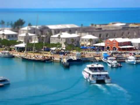 Royal Naval Dockyard (Kings Wharf, Bermuda) - Miniature Effect - YouTube