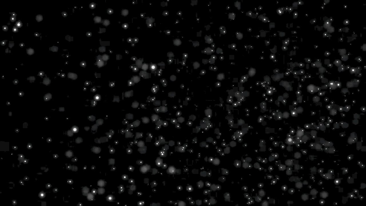 Blur Particles Black Screen Effects, Background Video Animated Video ...