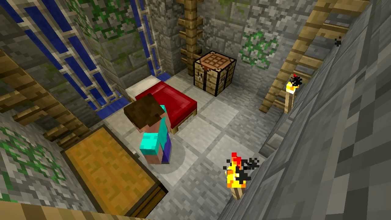 Mining and Crafting - Episode 1 [Day 1] (A Minecraft Machinima) - YouTube