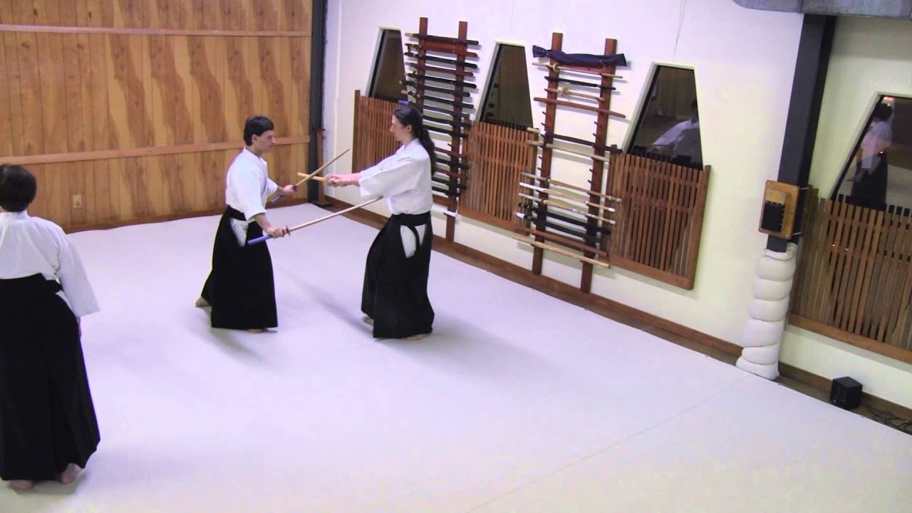Aikido Sword - Saotome Sensei's Two Sword Forms - Arrow Pride and Jeff ...