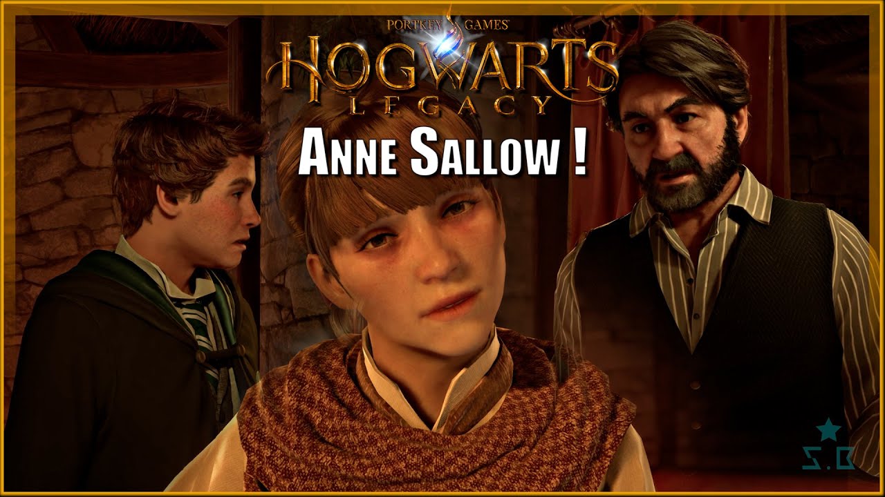 Hogwarts Legacy #15 - A maldição de Anne Sallow! l Leg e Dub em PT-BR l ...