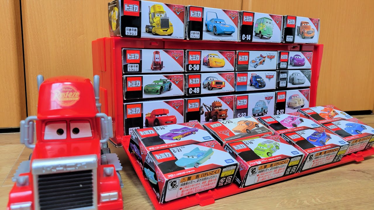 Tomica Box & Mack Trailer I will open it and take a look! [Cars Tomica ...