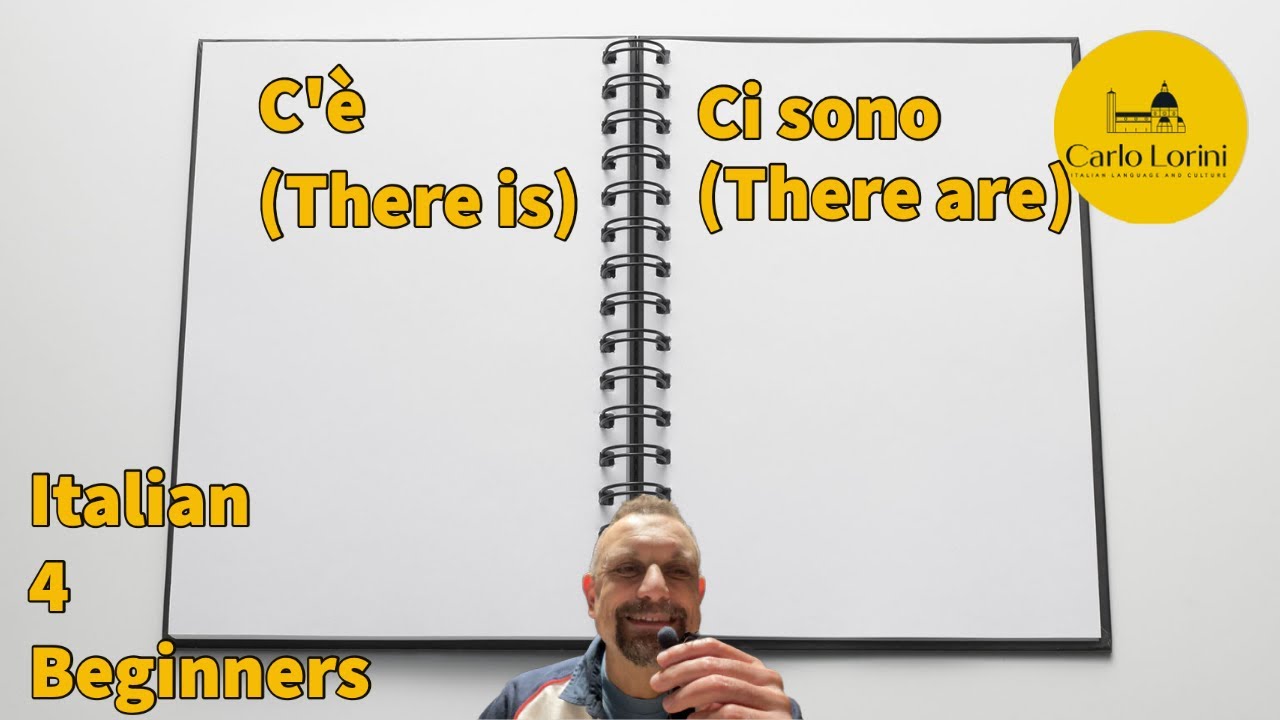 C'è/Ci sono (There is/There are) - Italian 4 Beginners - YouTube