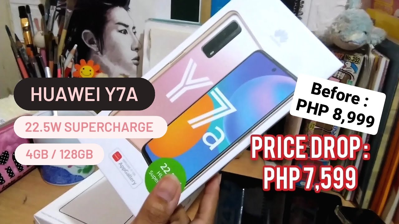 Huawei Y7a Quick Unboxing + Tips for Free Wallpapers + iPhone Notch ...
