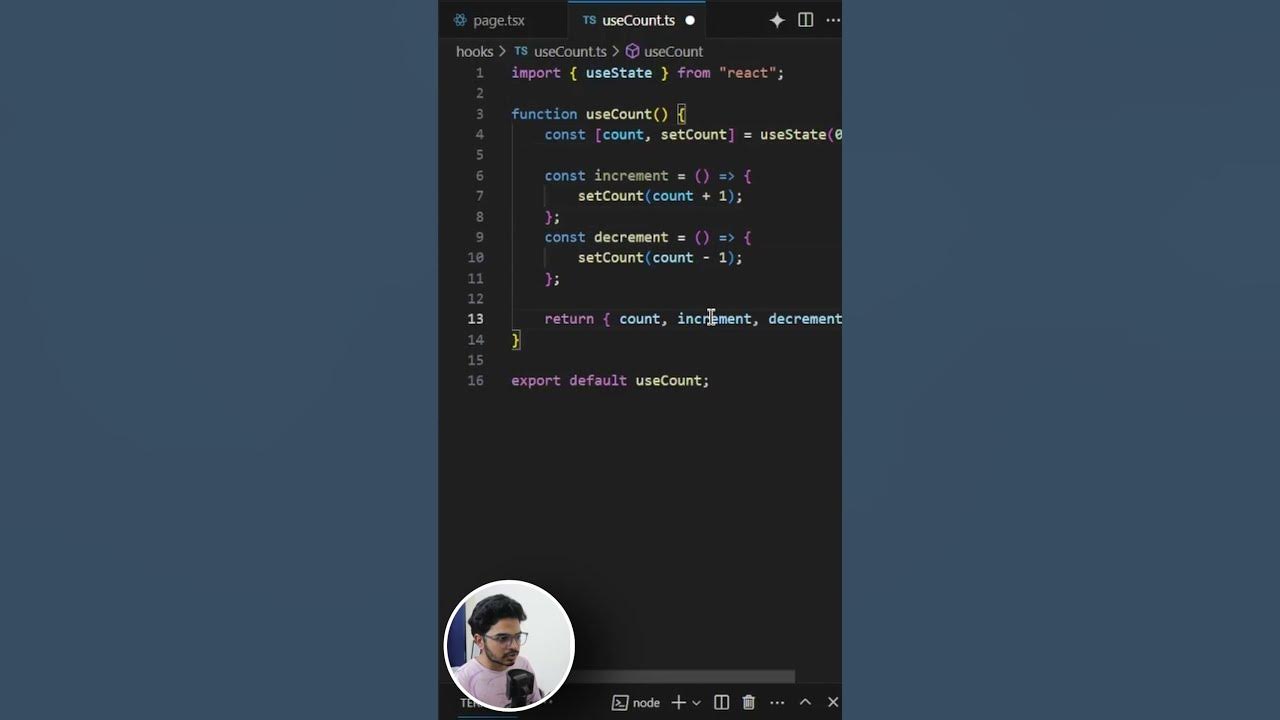 How to create and use React custom hooks :) - YouTube