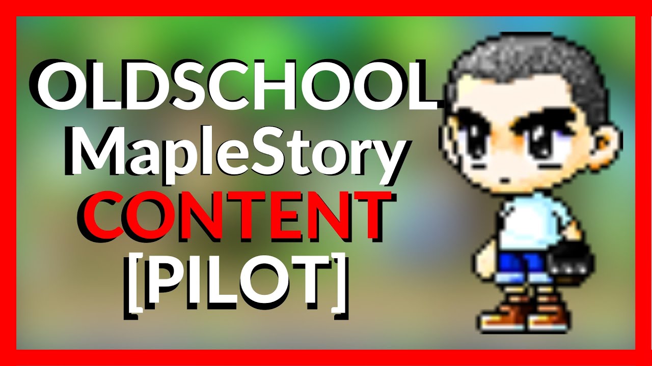 Oldschool Maplestory Content Possibly (?) [GONE WRONG] - YouTube