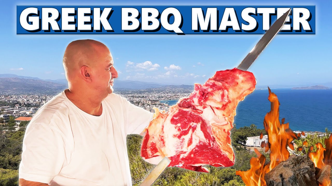 GREEK BBQ Master From Crete - Traditional "Opposite" Barbecue in Chania ...