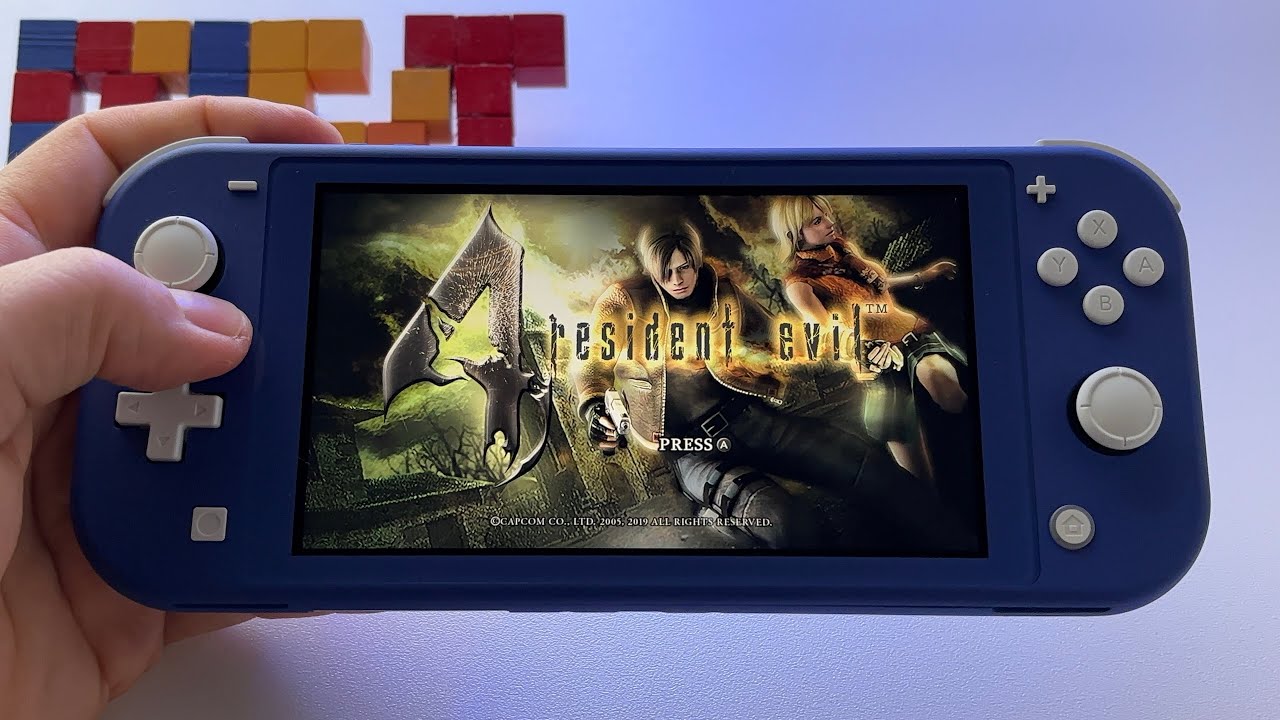 Resident Evil 4 | Nintendo Switch Lite handheld gameplay - YouTube