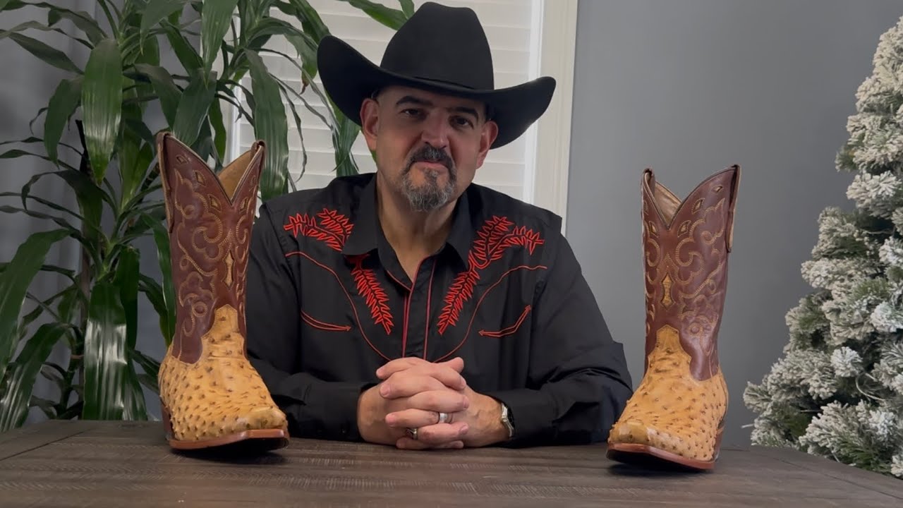 Rujo Gavin Boot Review ( Full Quill Ostrich) Cowboy boot. - YouTube