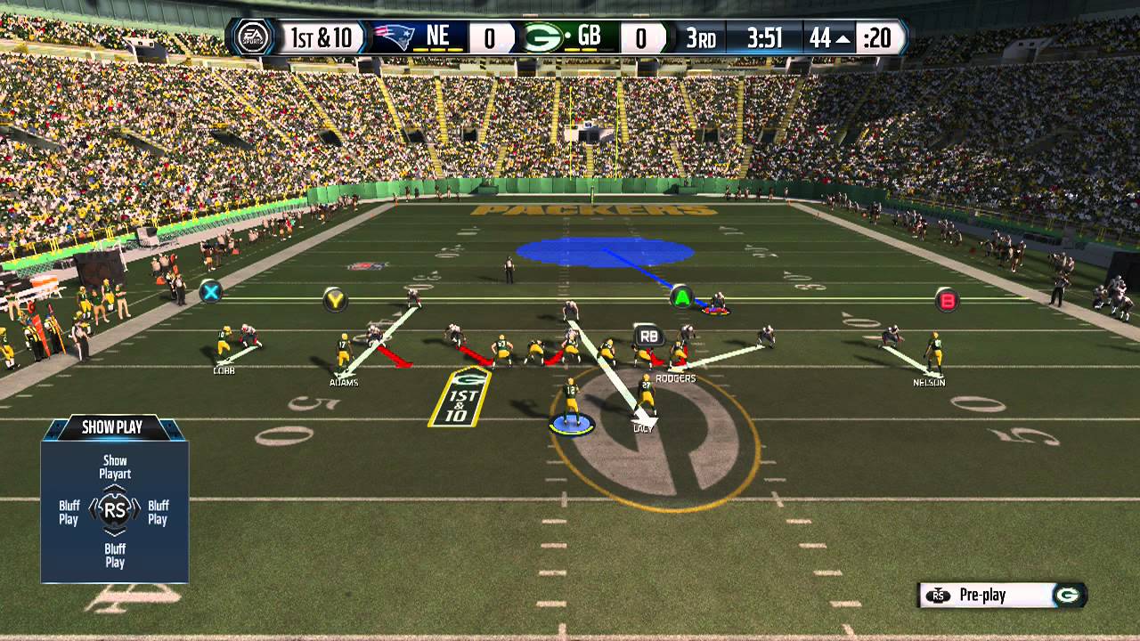 MADDEN 15 EASY BLITZ SCHEME - YouTube