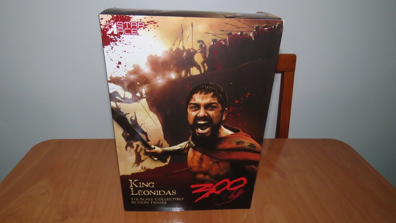 KING LEONIDAS in 300 - 1/6 scale Collectible Action Figure - STAR ACE ...
