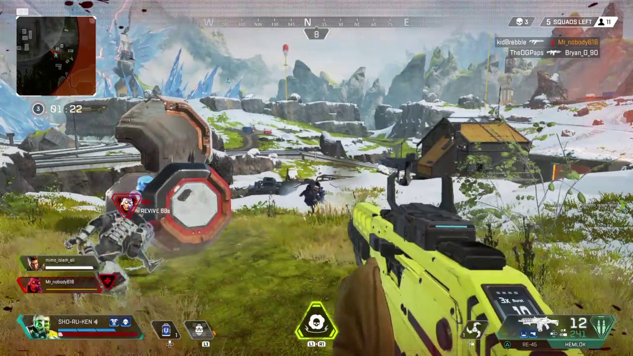 Apex Legends How to use caustic gas traps - YouTube