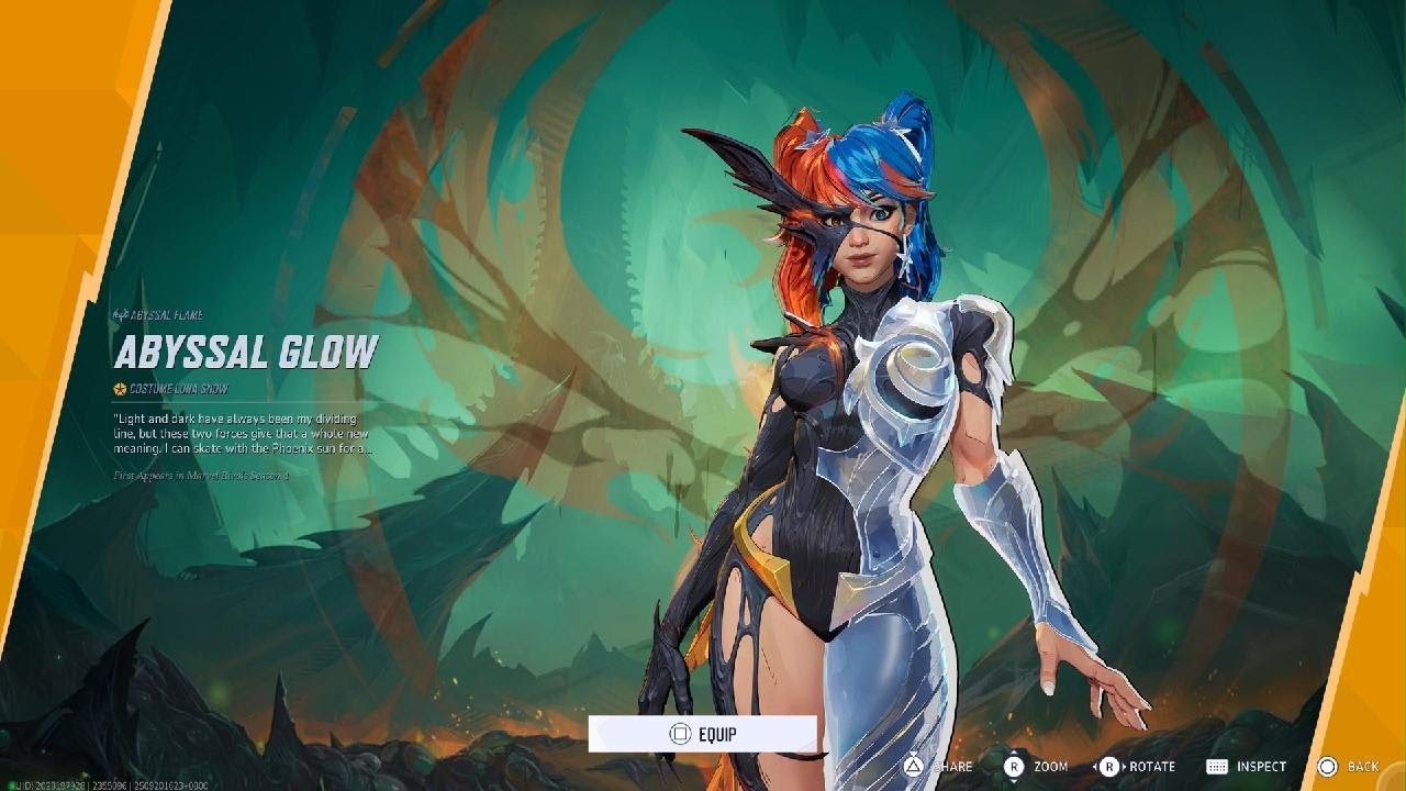 Marvel Rivals Luna Snow Abyssal Glow Skin Acquired - YouTube