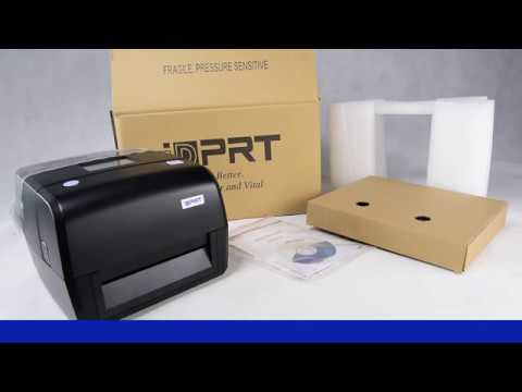 【HPRT】 iT4P - 4'' Thermal Transfer Label Printer - YouTube