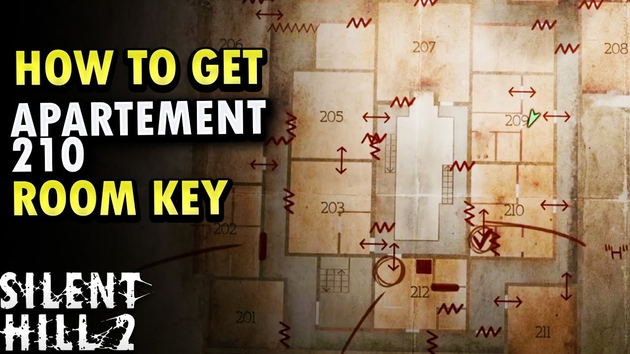 How to get Apartment 210 Room Key Silent Hill 2 Remake - YouTube