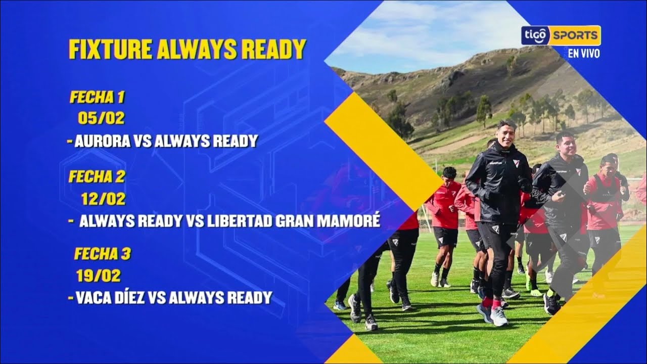 Estos son los fixtures de Always Ready y Nacional Potosí en el Torneo ...