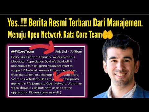 Hore..!!😭 Kabar Resmi terbaru dari Core team menuju open Network🤲 - YouTube