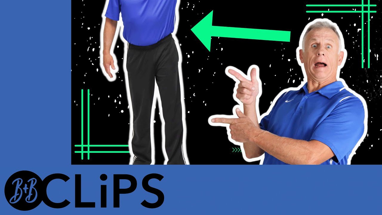 How To Correct A High Hip In 60 Seconds (B&B Clips) - YouTube