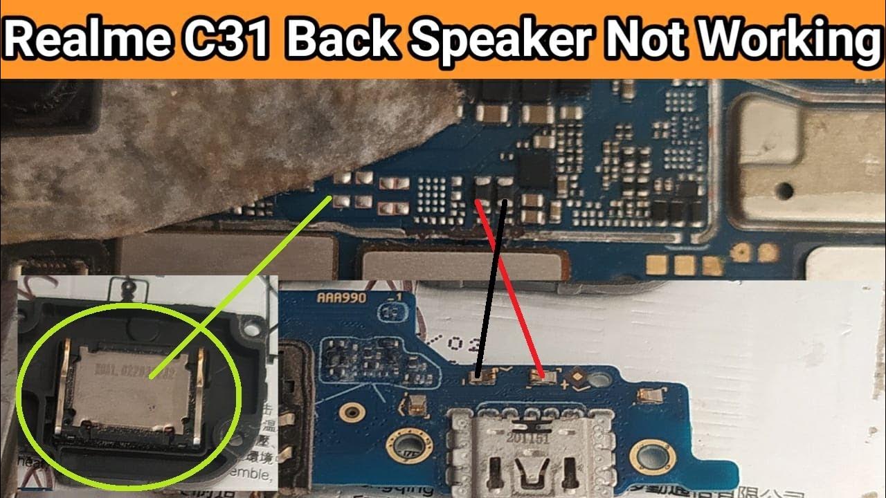 realme c31 ringer not working solution 2023 | realme c31 back speaker jumpar ways solution - YouTube