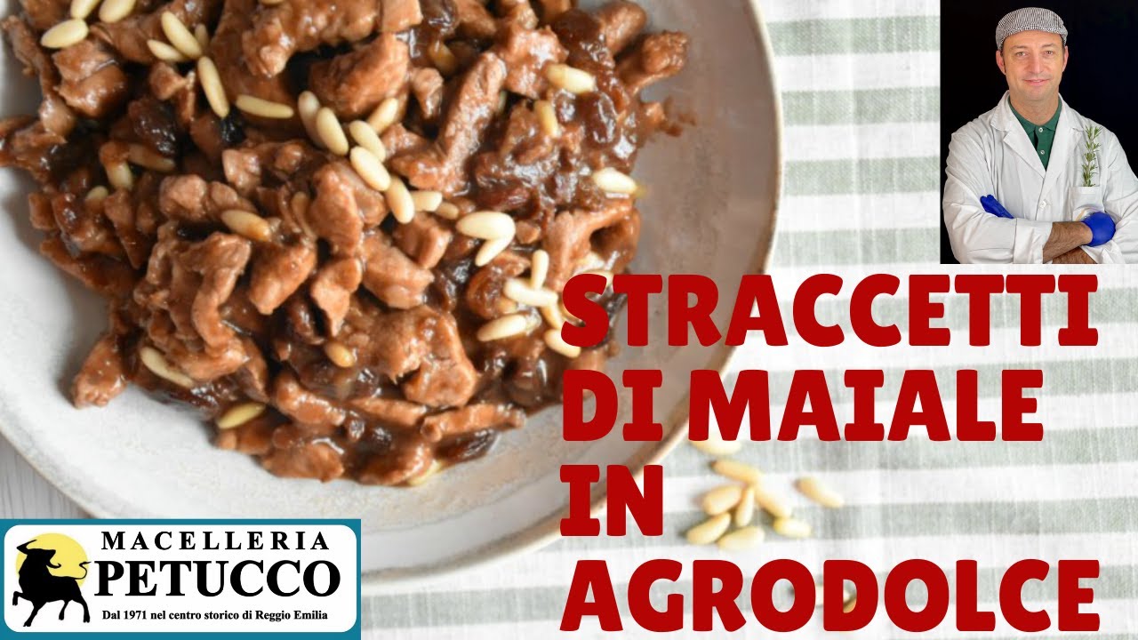 Buonissimi straccetti di maiale in agrodolce, Macelleria Petucco - YouTube
