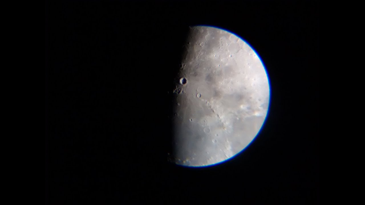 Lua - Cratera Copernicus visto por Telescópio - Vídeos e Fotos - HD ...
