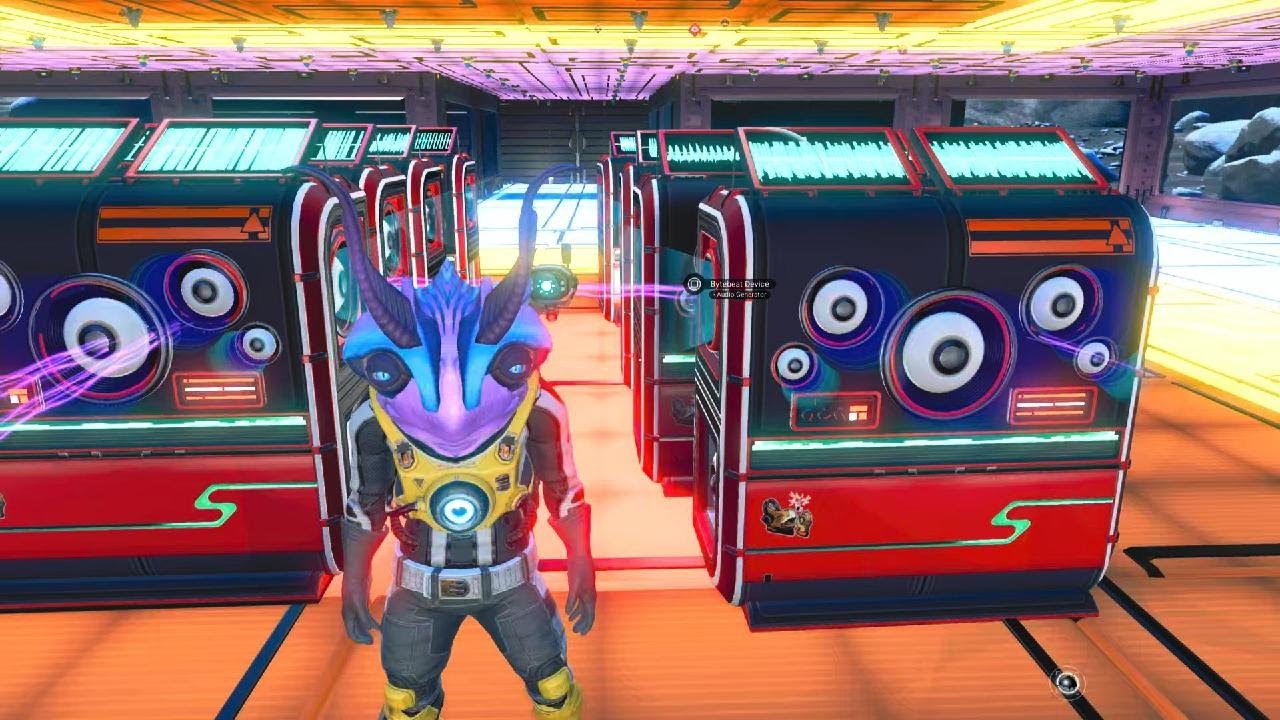 No Man's Sky Bytebeat, Race, and Magnetized Ferrite Mine base tour ...