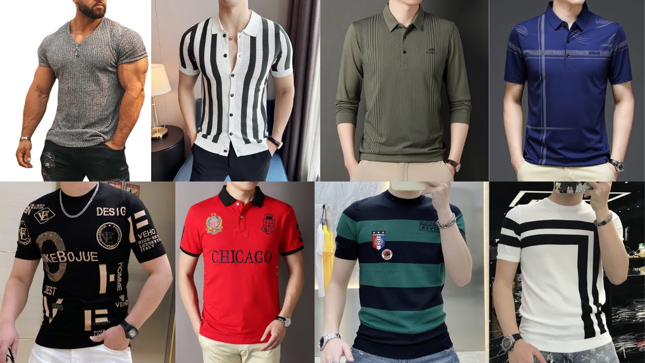 Elegant Hot Trendy Summer T-Shirts Collection for Men - YouTube
