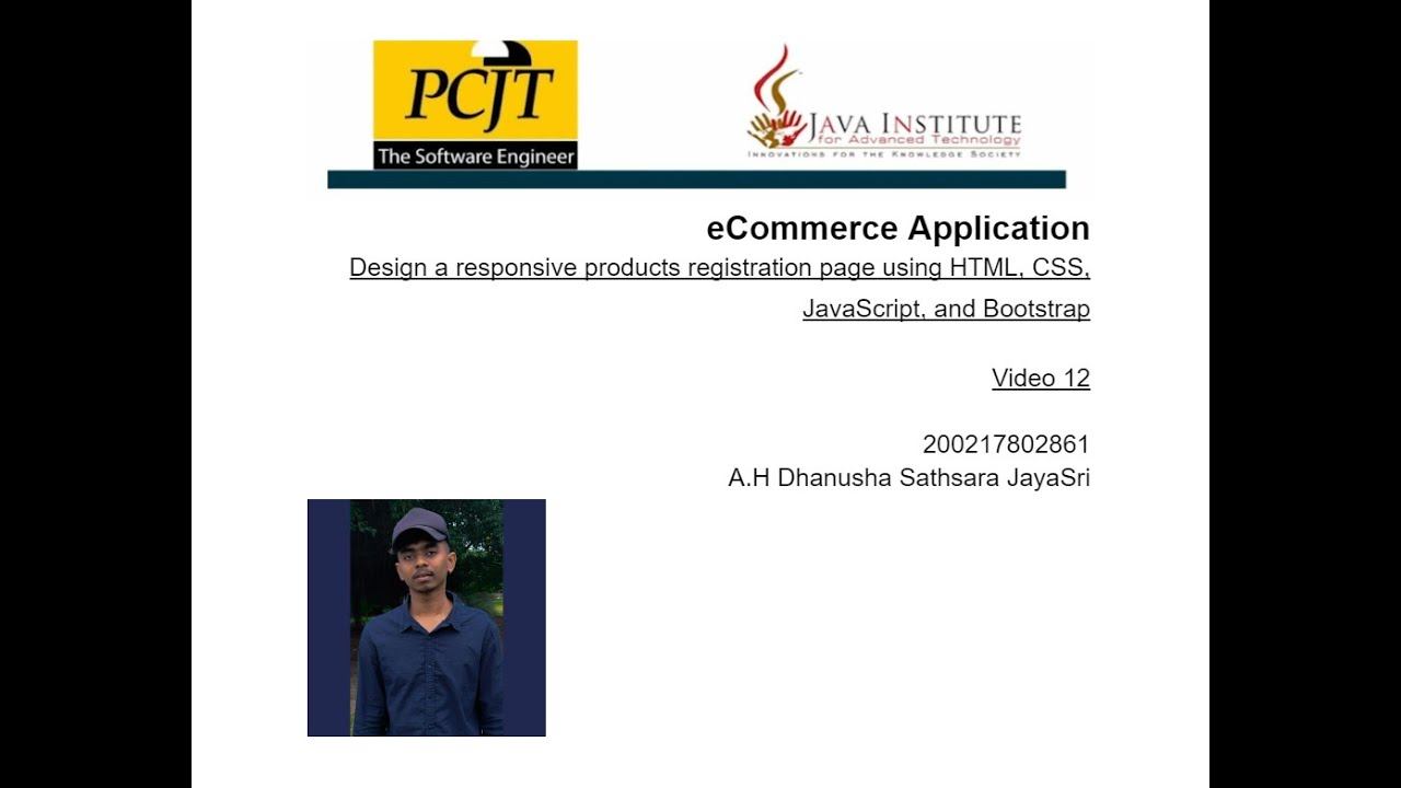 Design a responsive products registration page using HTML, CSS ...