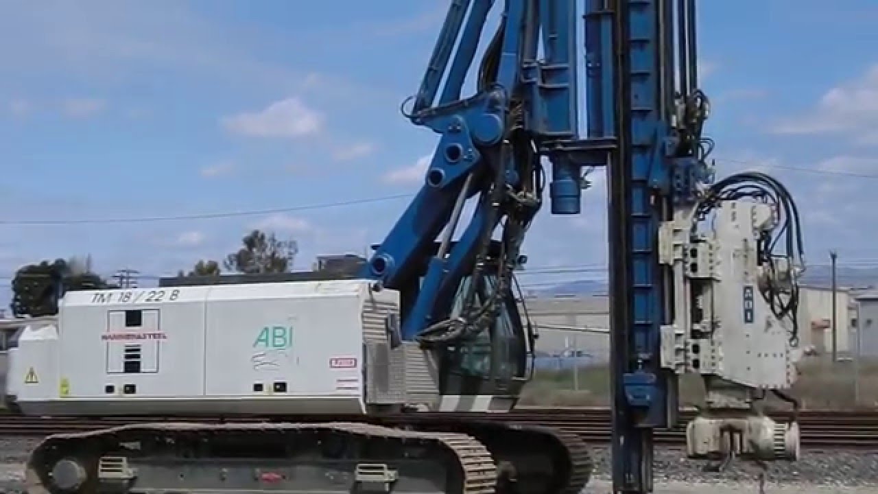 A multi-purpose rig that can drill, vibrate and impact hammer - ABI ...