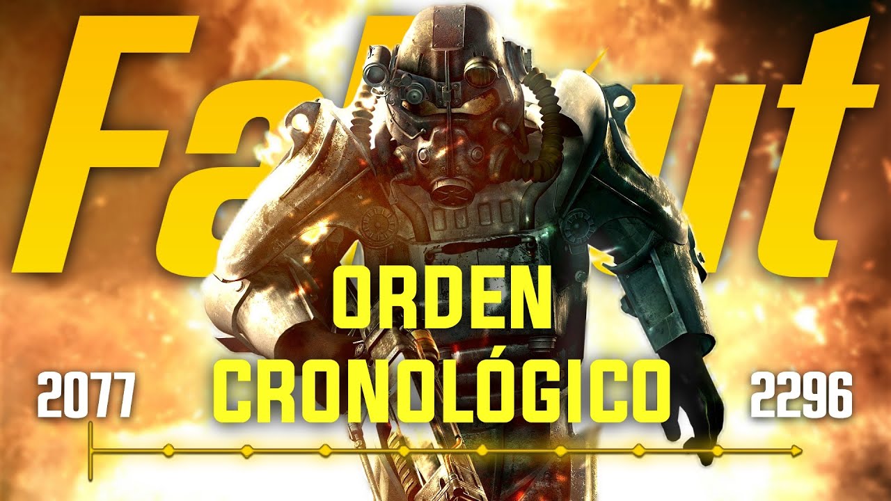 ORDEN CRONOLÓGICO DE FALLOUT: Videojuegos y Serie - YouTube