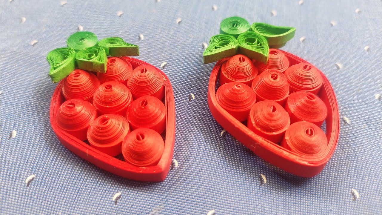 Quilling Fridge magnet | Quilling DIY - YouTube