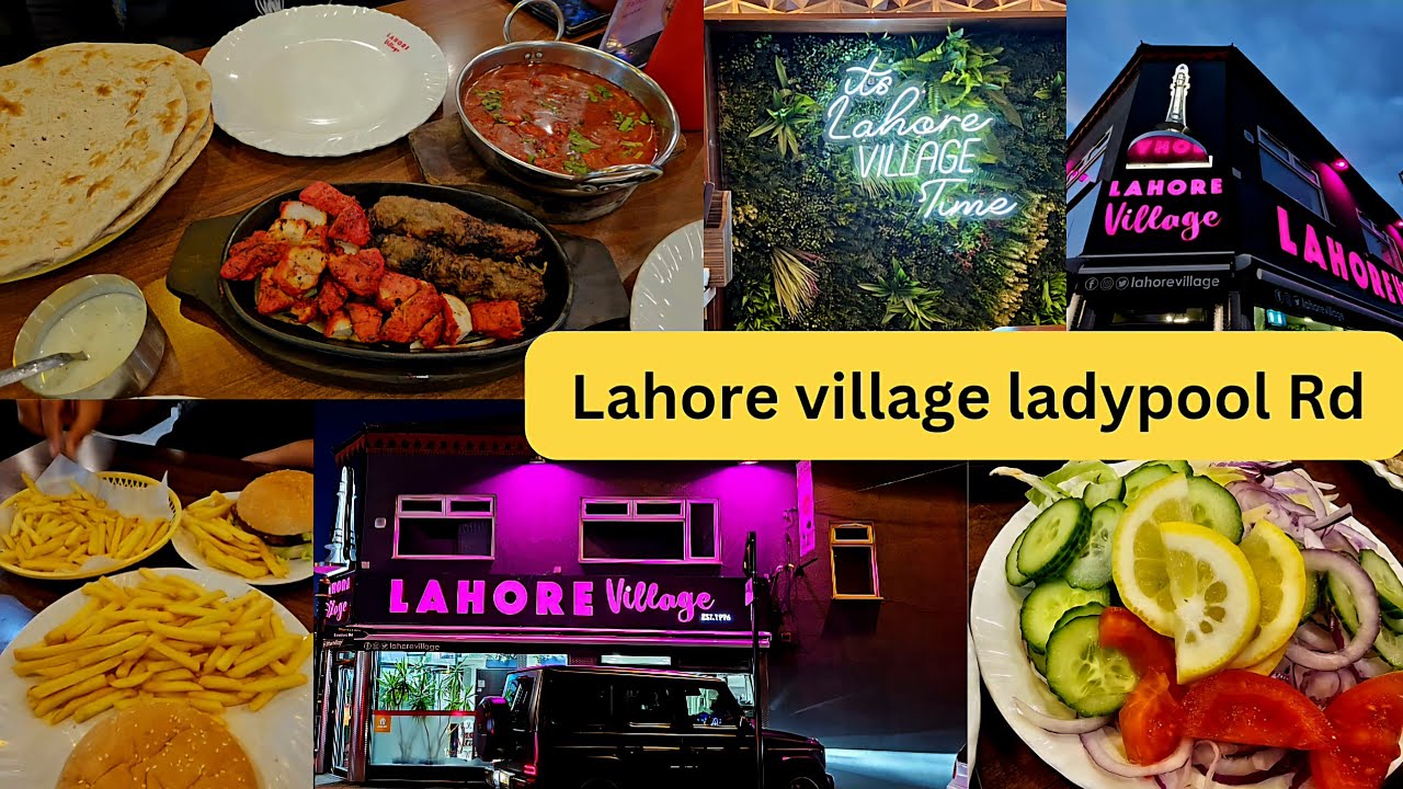 Lahore village Resturant Ladypool Rd | Another vlog Another Food review ...