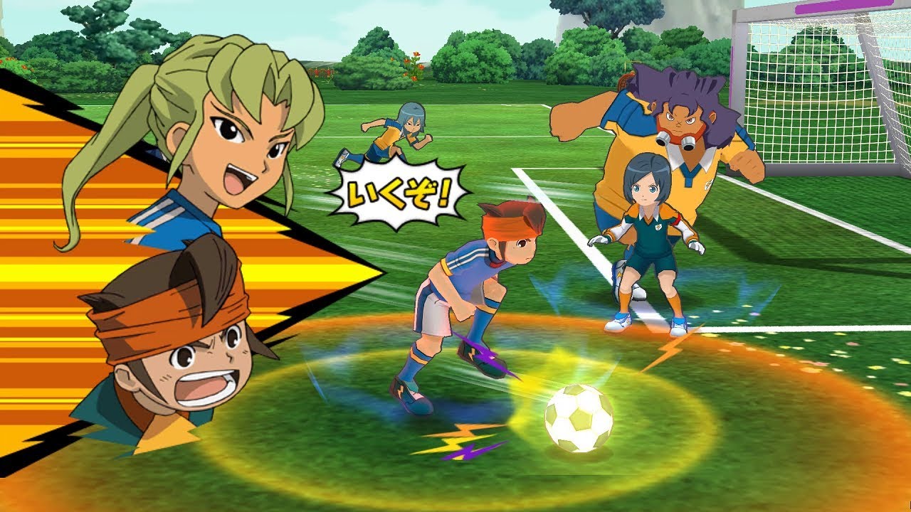 Inazuma Eleven Go Strikers 2013 Inazuma Japan Vs Raimon GO Wii 1080p ...