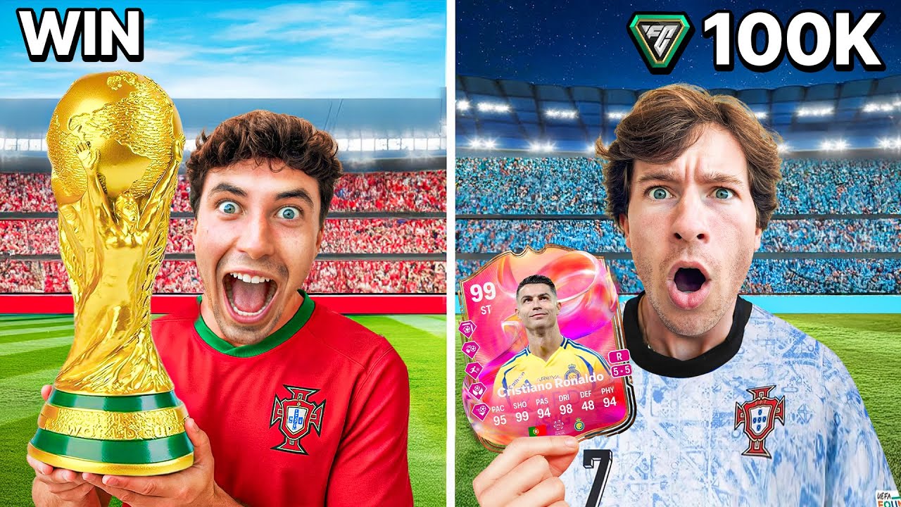 Win The World Cup = Pack 99 Ronaldo - YouTube