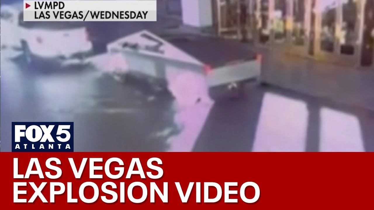 Las Vegas Cybertruck explosion video released | FOX 5 News - YouTube