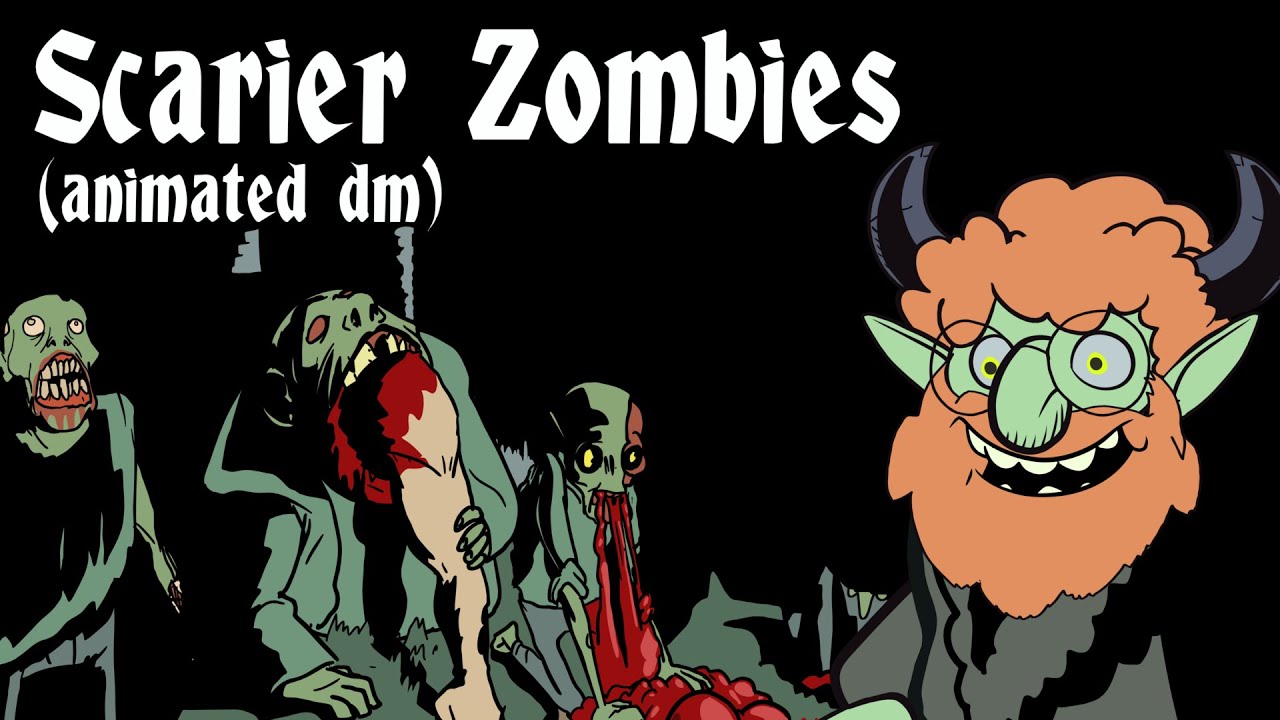 (animated Dungeon) Scarier Zombies in D&D 5e - YouTube