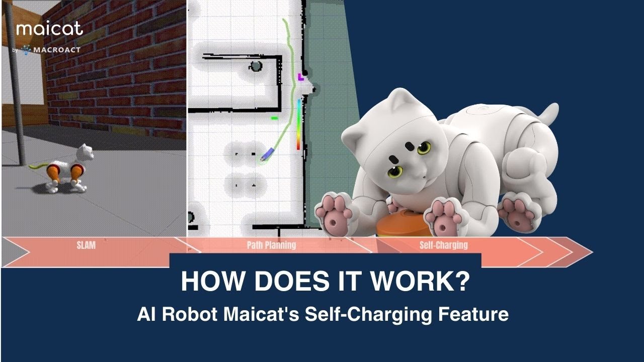 How does AI Robot Maicat's Self-Charging Process work? - YouTube