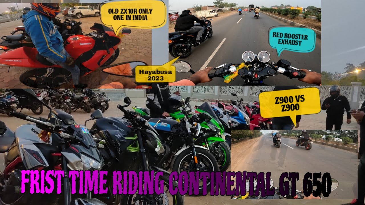 FIRST TIME RIDING CONTINENTAL GT 650 | RRP EXHAUST | 2023 lastest model ...