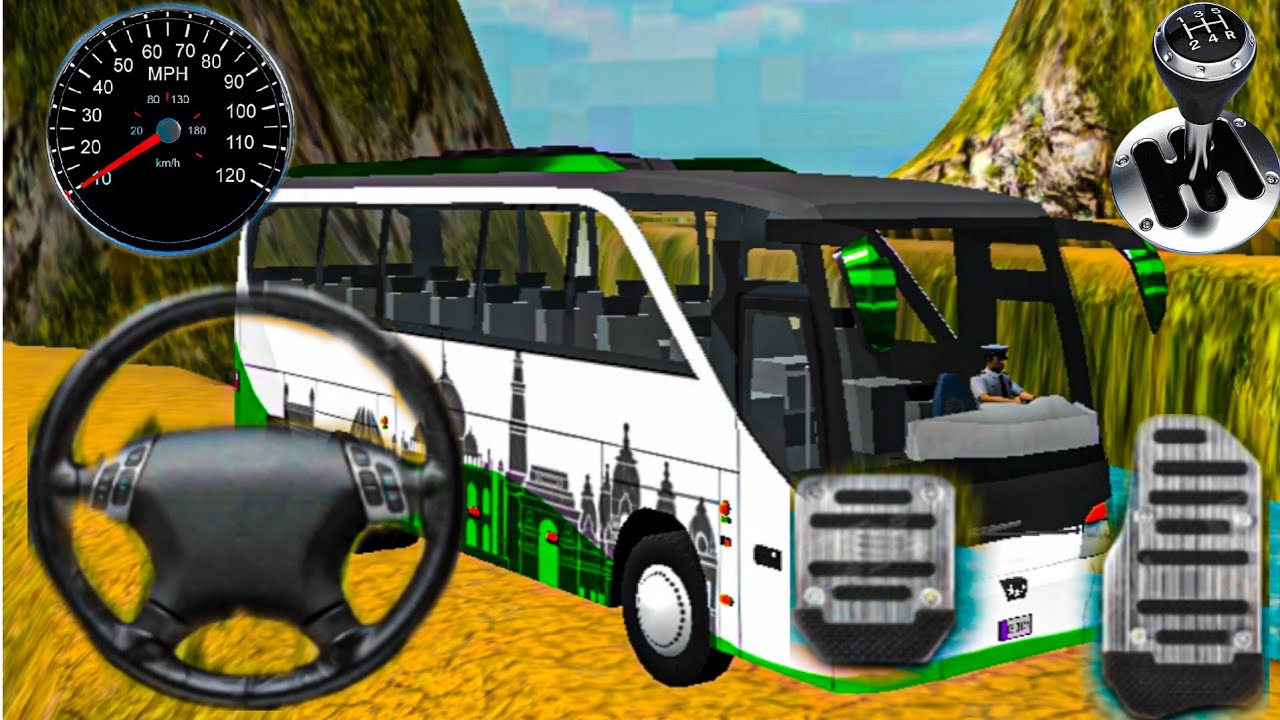 Offroad Bus Simulator Games 3D - Android Gameplay - YouTube