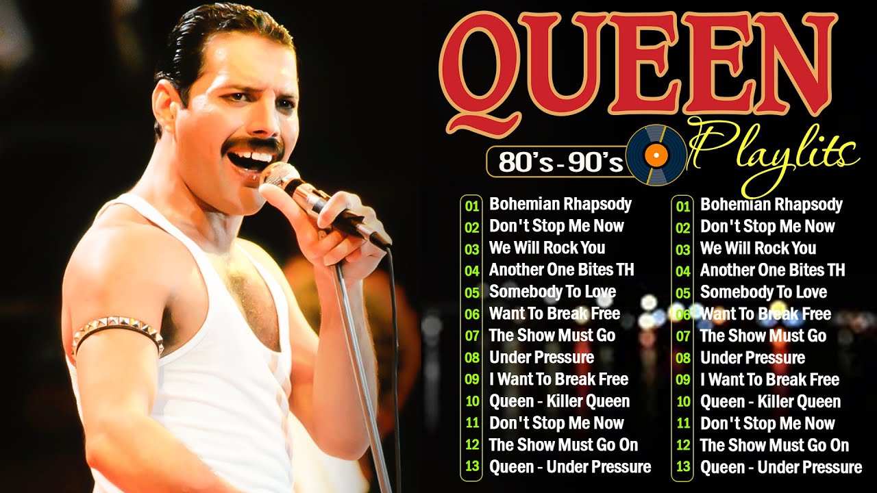 Top 10 Most Famous Queen Songs 💫 Queen Greatest Hits Full Album - YouTube