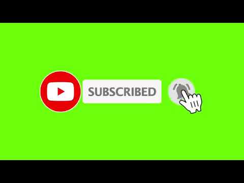 GREEN SCREEN POP-UP SUBSCRIBE AND BELL INTRO BY GREEN SCREEN VEP GREEN ...