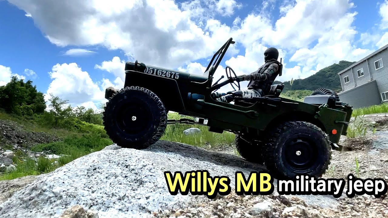 1941 jeep Willys MB military off-road, jjrc q65, rc crawler crawling ...