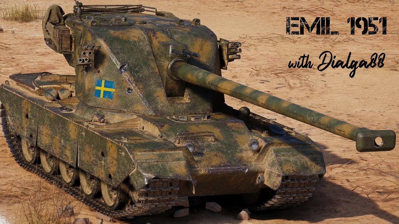 WOT Console II Meet the EMIL 1951 - Never Give Up (Double Battle, Tier ...