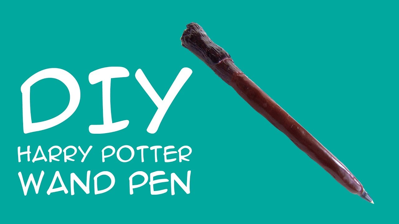 DIY Harry Potter Wand Pen (for Harry Potter Fans) CraftyMcFangirl.com ...