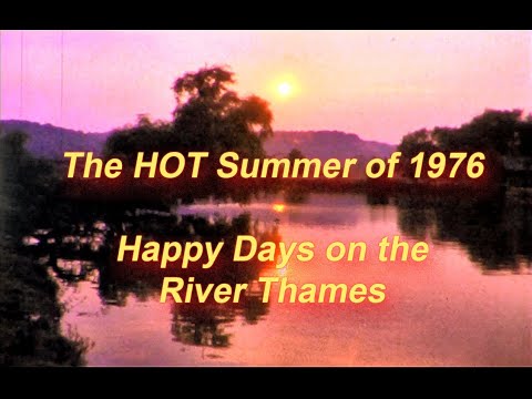 Look! Boating on the Thames in the sweltering hot Summer of 1976! Happy days Family fun.. 12 mins.