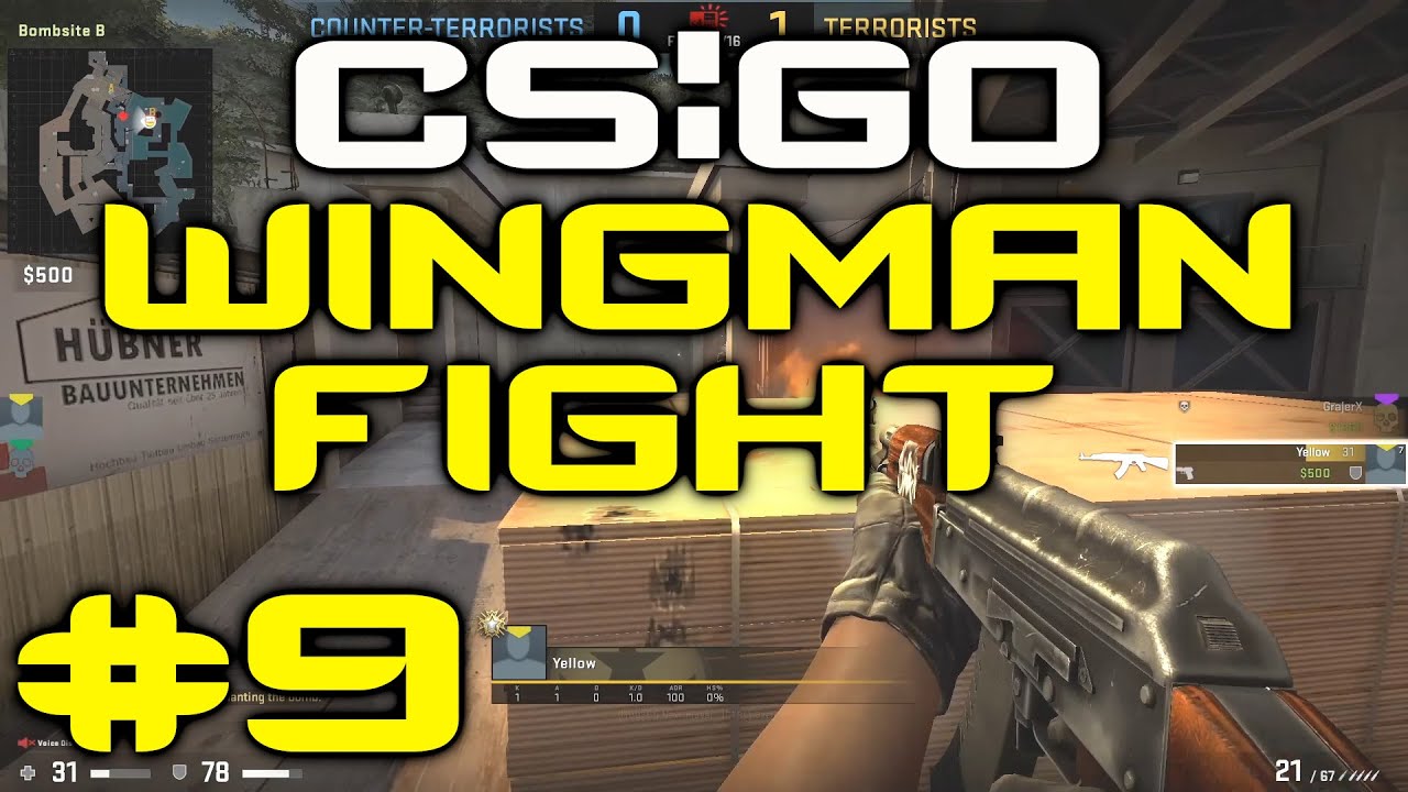 CS:GO WINGMAN Map: Overpass | WINGMAN FIGHT #9 - YouTube