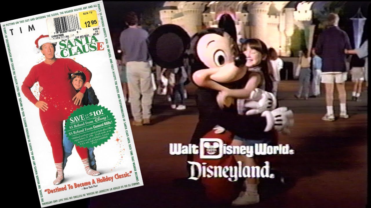 Opening to The Santa Clause 1995 VHS (60fps) - YouTube