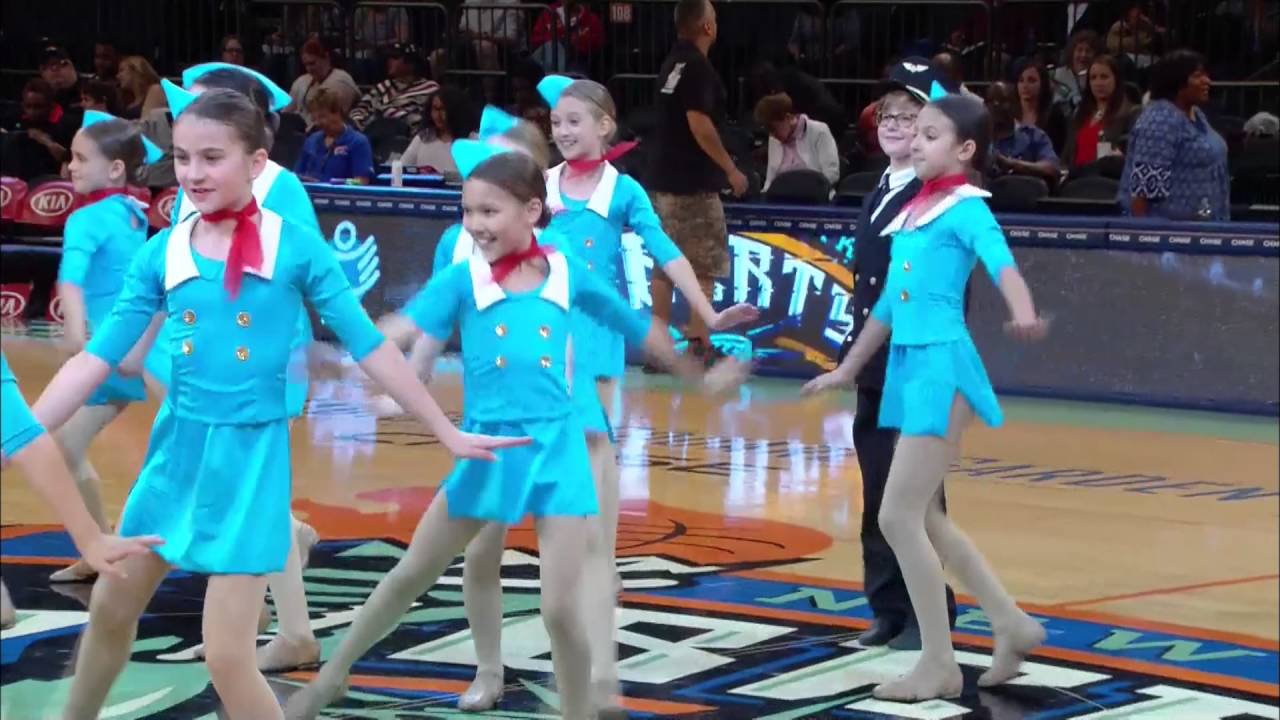 Downtown Dance Factory performs "Jet Set" at Madison Square Garden ...