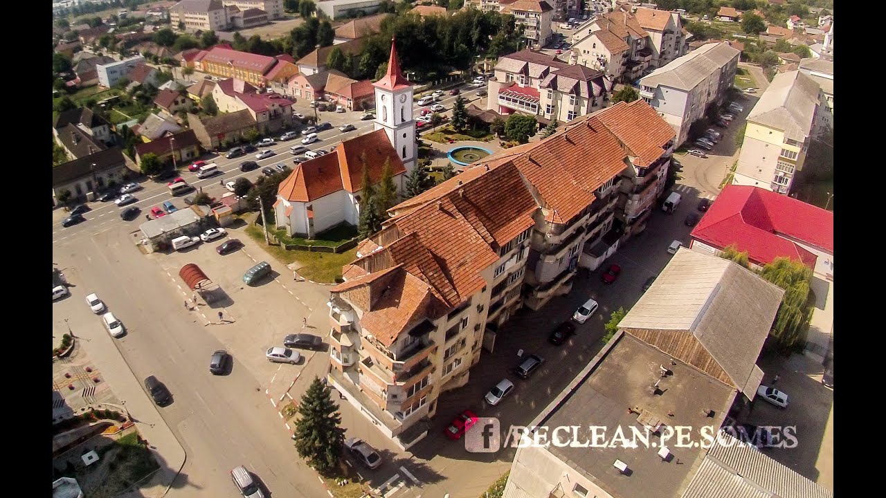 Beclean,Bistrița-Năsăud - filmare dronă - YouTube