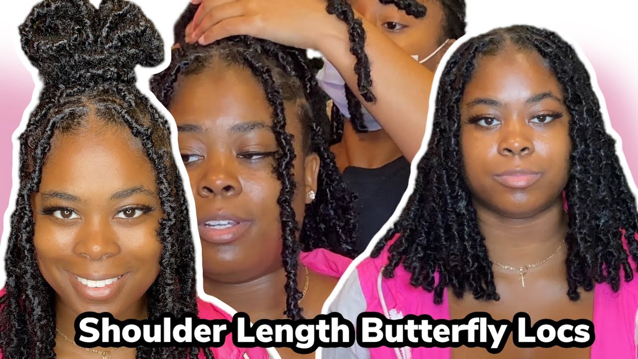 Very Detailed How To Shoulder Length Butterfly Locs ...